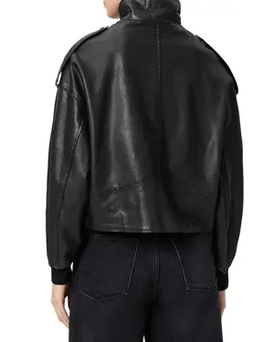 ALLSAINTS Lowden Leather Jacket