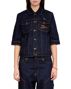 Zadig&Voltaire Kyo Denim Jacket - Brut