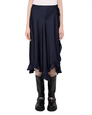 Zadig&Voltaire Jeto Satin Skirt
