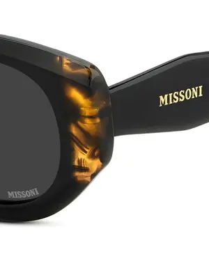Missoni 52mm Oval Sunglasses