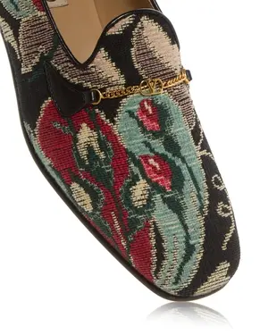 Valentino Garavani Vlogo Jiggie Jacquard Loafer