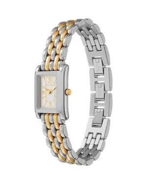 Michael Kors Petite Essex Two-tone Watch - Two-tone/white