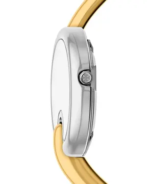 Tory Burch Small Pierced Bangle Watch, 30mm