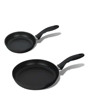 SWISS DIAMOND Xd Fry Pan Duo - Deep Charcoal Grey