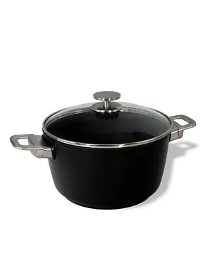 SWISS DIAMOND Cxd Soup Pot - Deep Charcoal Grey