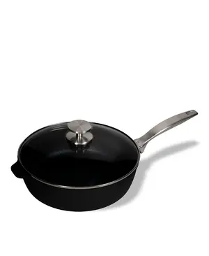 SWISS DIAMOND Cxd Saute Pan, 3.8 Qt - Deep Charcoal Grey