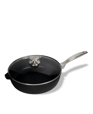 SWISS DIAMOND Cxd Saute Pan, 4.3 Qt - Deep Charcoal Grey