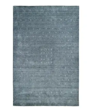 TIMELESS RUG DESIGNS Gabbeh Simi Area Rug 9'0x12'0 - Gray