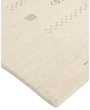 TIMELESS RUG DESIGNS Gabbeh Simi Area Rug 9'0x12'0 - Ivory