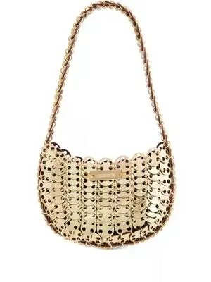 Rabanne Iconic Discs Moon Flip Shoulder Bag