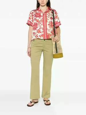 Etro Buttoned Front-pocket Trousers