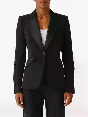 Elisabetta Franchi Button Detailed Jacket