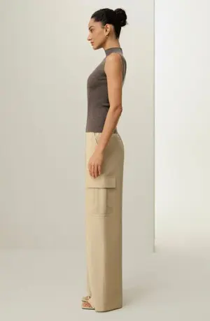 Lilysilk Knit Wool Sleeveless Vest