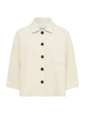Gerard Darel Ninon Cropped Tweed Jacket