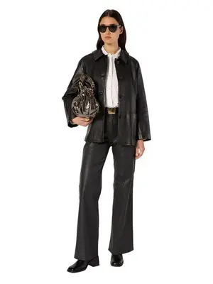 Gerard Darel Neva Leather Jacket