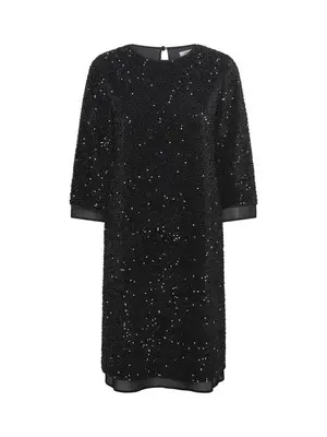 Gerard Darel Liora Sequin Knee Length Dress