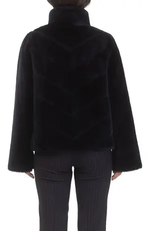Gorski Genuine Shearling Reversible Jacket