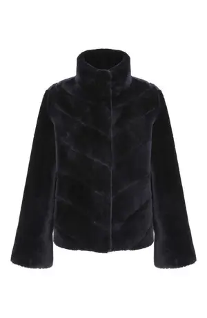 Gorski Genuine Shearling Reversible Jacket