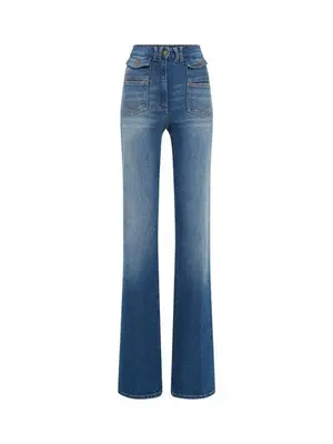 Gerard Darel Anna Flared High-rise Jeans