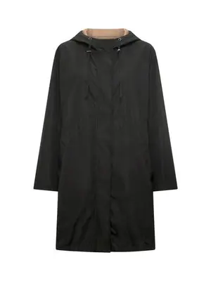 Gerard Darel Ximena Hooded Reversible Parka Coat