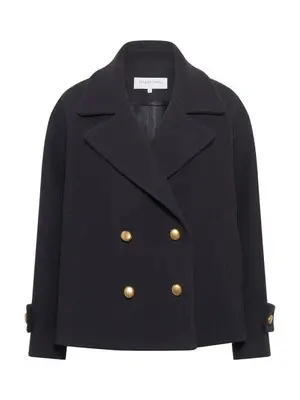 Gerard Darel Mouna Double Breasted Pea Coat