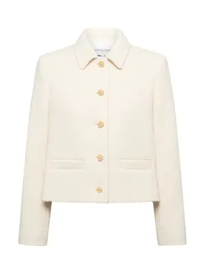 Gerard Darel Norine Short Tweed Jacket