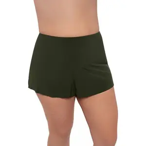 AQUA GREEN Beach Short Swimsuit Bottom - Malachite