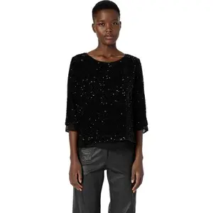 Gerard Darel Alienor Sequin Top