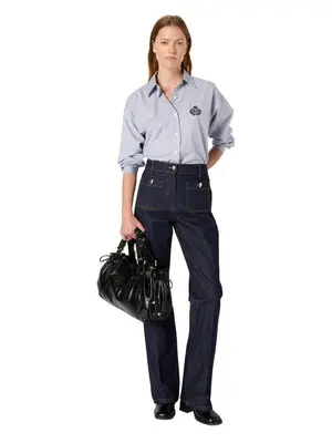 Gerard Darel Clema High-waist Straight