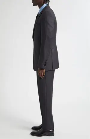 TOM FORD O'connor Shadow Windowpane Check Wool Suit