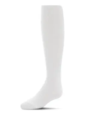 MEMOI Solid Cotton Sweater Tights White
