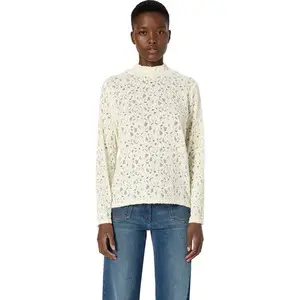 Gerard Darel Harmonie Lace Knitted Top