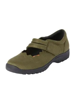 Women's Dark Green Shoes