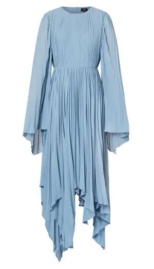 Chuks Collins Raye Pleated Gown