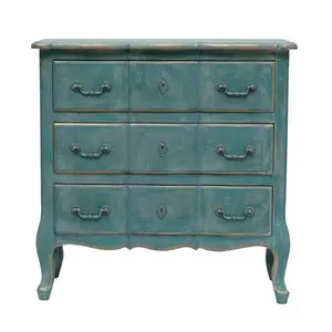 STORIED HOME Various Wood Home Dresser Cabinet - Blue