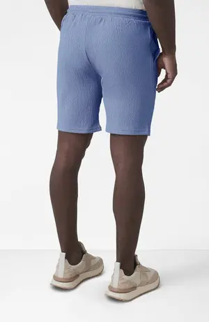 MAUVAIS Eivissa Slim Stretch Shorts - Medium Blue