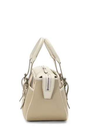 Burberry Check Satchel Handbag