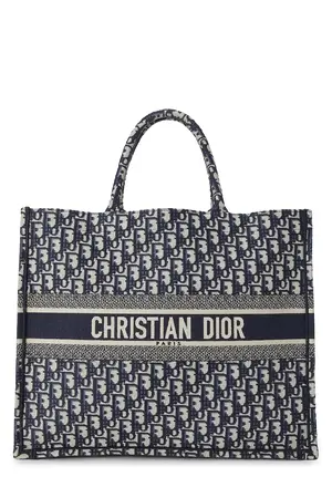 DIOR Oblique Book Tote