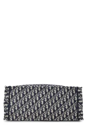 Dior Oblique Book Tote - Navy