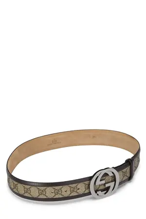 Gucci Gg Supreme Interlocking Belt