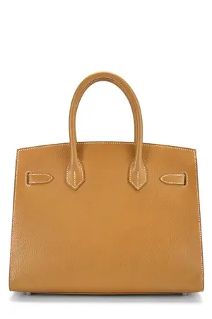 Hermès Natural Sable Vache Naturelle Grainée Birkin 30