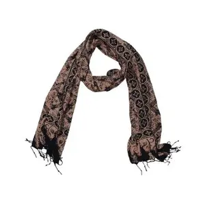 KASIH CO-OP Handmade Batik Scarf - Black Brown Harvest