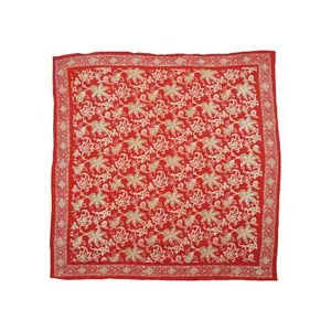 KASIH CO-OP Hand Dyed Batik Bandana - Fiery Flora