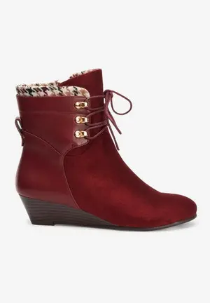 COMFORTVIEW Nala Wedge Ankle Boot