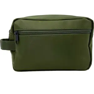YOUZEY Canvas Toiletry Bag - Green