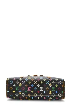 LOUIS VUITTON Takashi Murakami X Monogram Multicolore Aurelia - Black