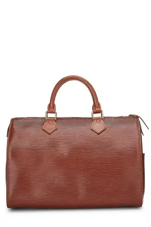 LOUIS VUITTON Epi Speedy 30 - Brown