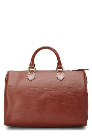 LOUIS VUITTON Epi Speedy 30 - Brown