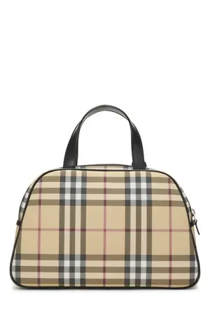Burberry Check Bowler Handbag
