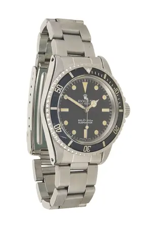 Rolex Stainless Steel Submariner 40mm - Black